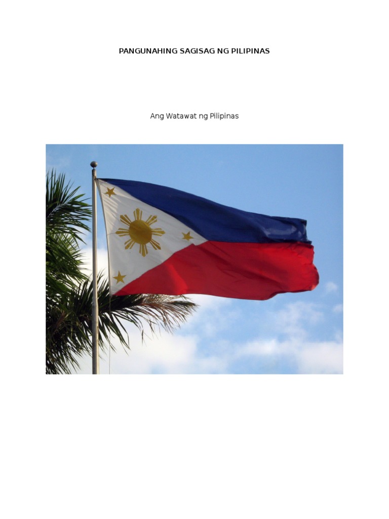 Sagisag ng Pilipinas at mga Simbolo | PDF