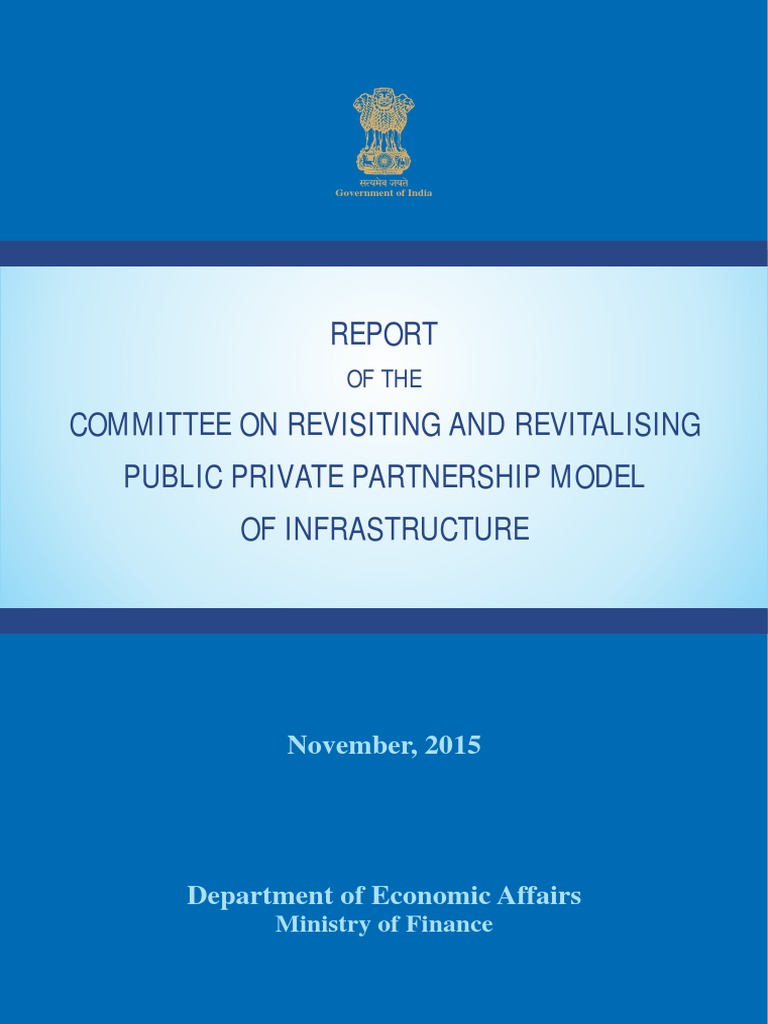Revitalizing India's Infrastructure PPP Model | PDF | Public–Private ...