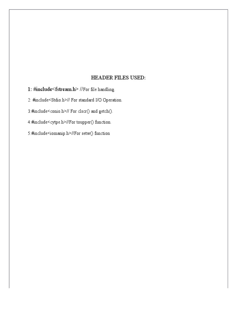 Bank Management System | PDF | Computer Data | Computer Programming