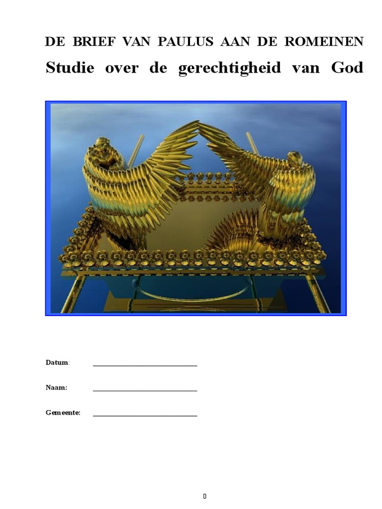 Studie Romeinenbrief Deel 1 | PDF