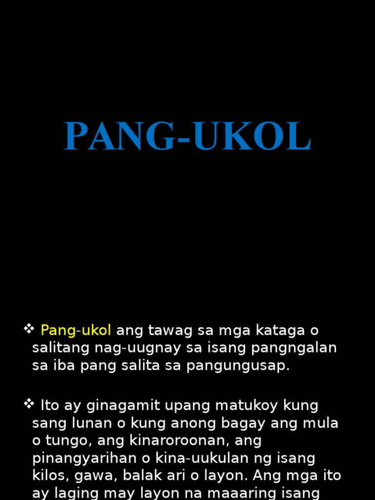 Pang Ukol | PDF