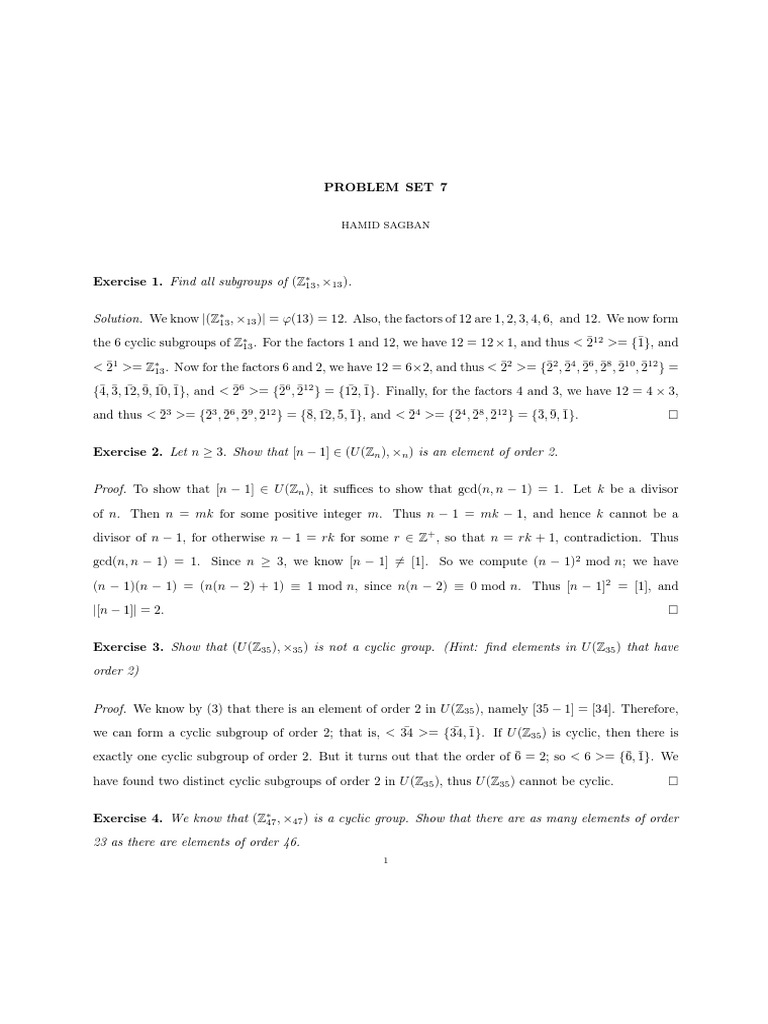 PSet 7 | PDF | Discrete Mathematics | Geometry