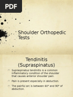 Shoulder Instability Tests Guide | PDF | Shoulder | Anatomical Terms Of ...