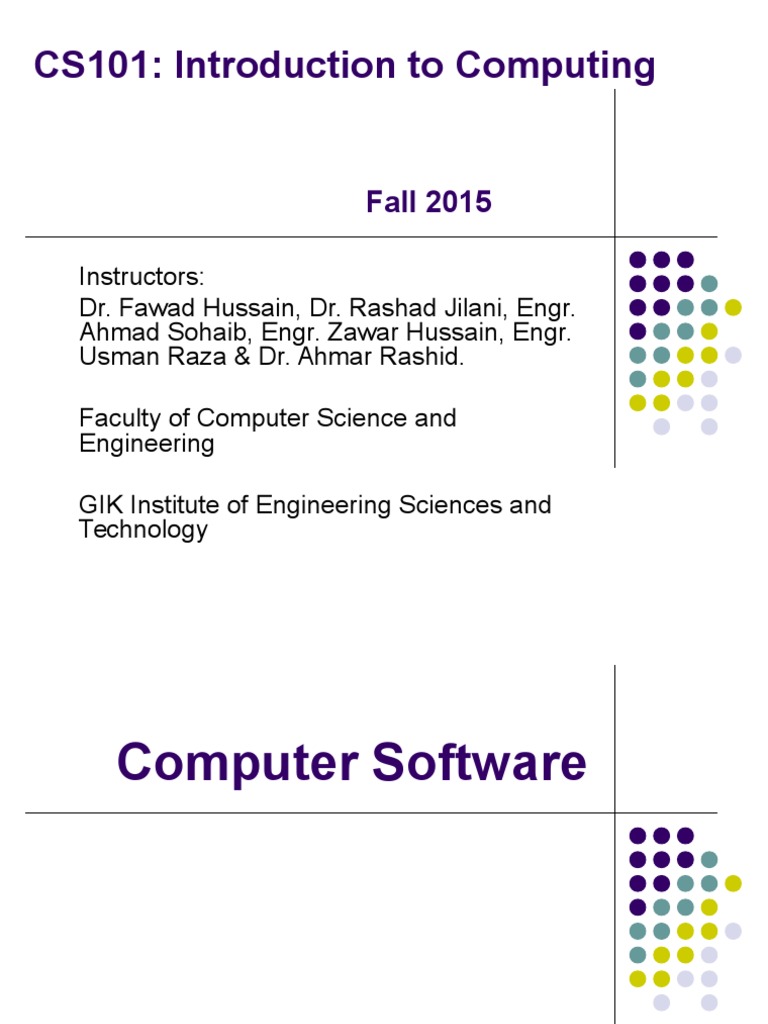 3 Software-Concepts-CS101 | PDF | Operating System | Booting