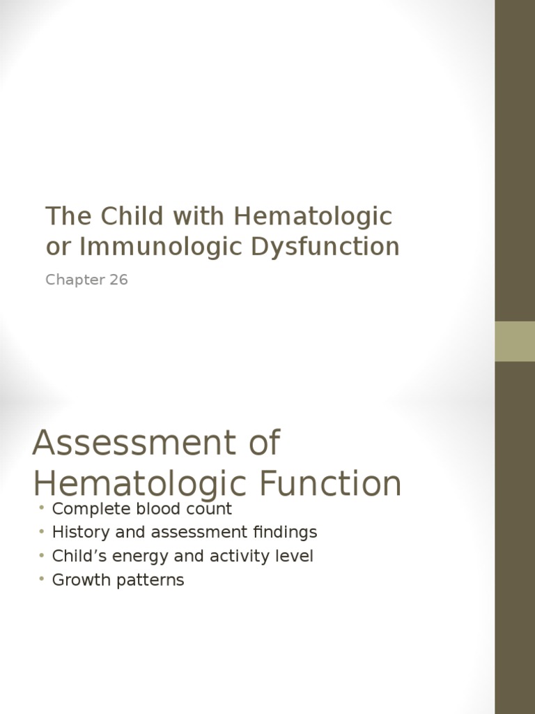 Pediatric Hematology Lecture | PDF | Haemophilia | Bleeding Pediatric Hematology Lecture | PDF | Haemophilia | Bleeding