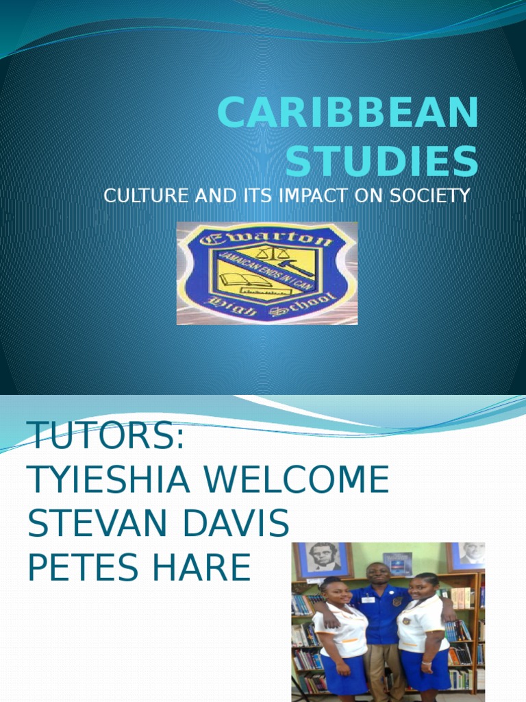 Caribbean Studies Powerpoint (TPS) | PDF