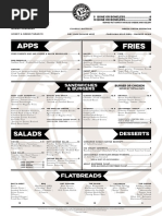 Red Rooster Grill Menu Overview | PDF