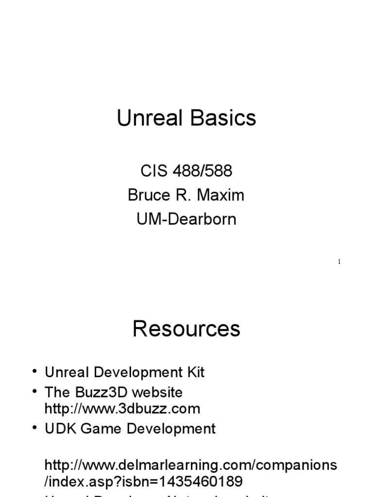 Unreal Development Kit | PDF | Software Development | Software