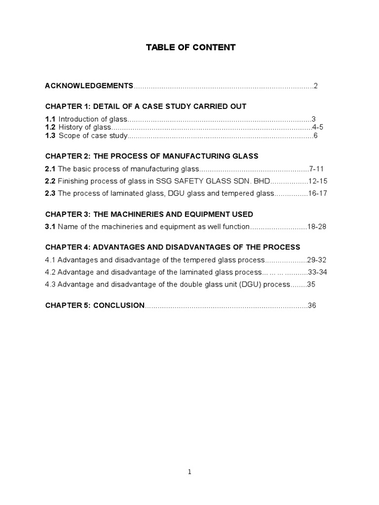 Manufacturing Process of Glass | PDF | Glasses | Amorphous Solid