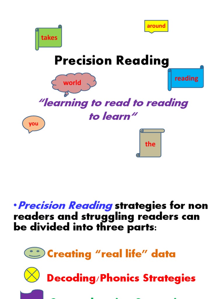 Precision Reading | PDF | Phonics | Reading Comprehension