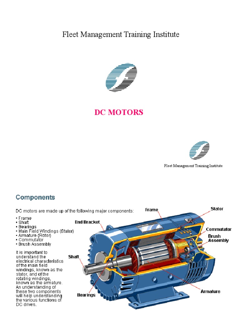 An Introduction to DC Motors: A Training Document from the Fleet ...