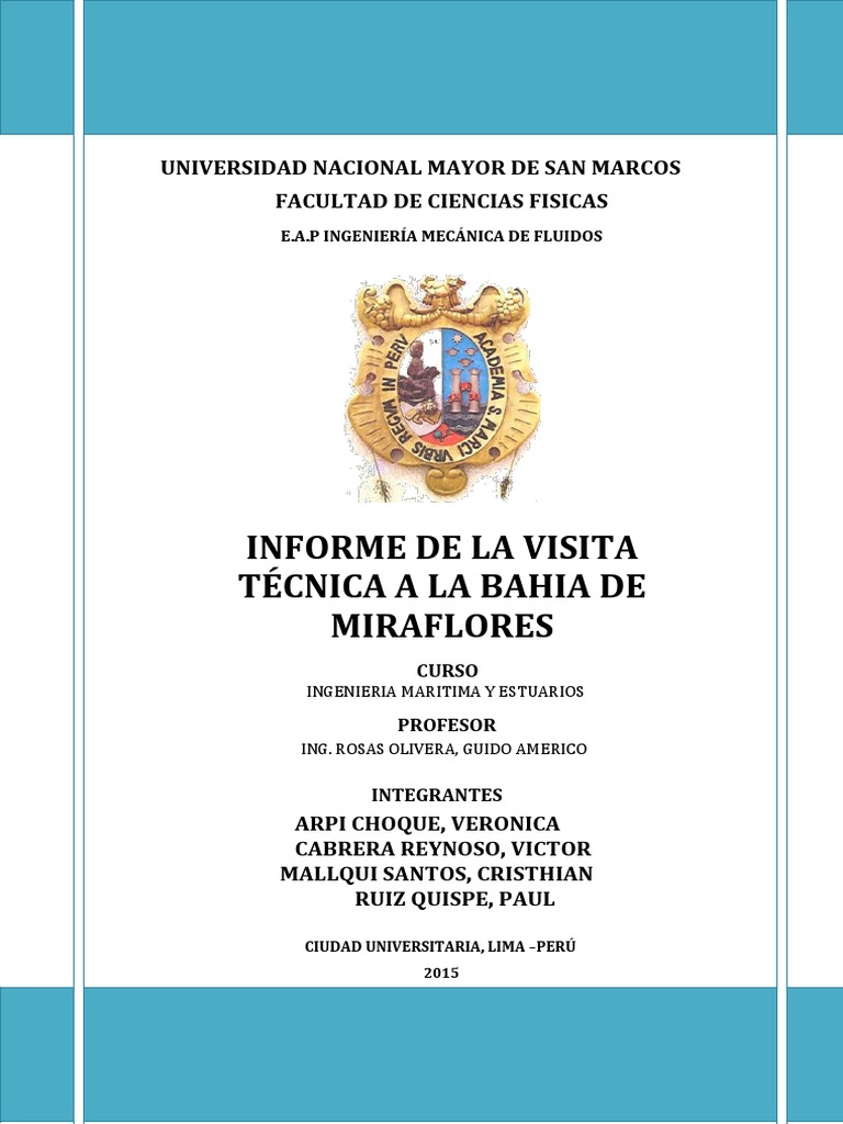 Informe Maritima Final | PDF | Costa | playa