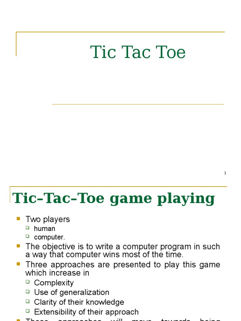 Tic Tac Toe Array Data Structure Computer Programming