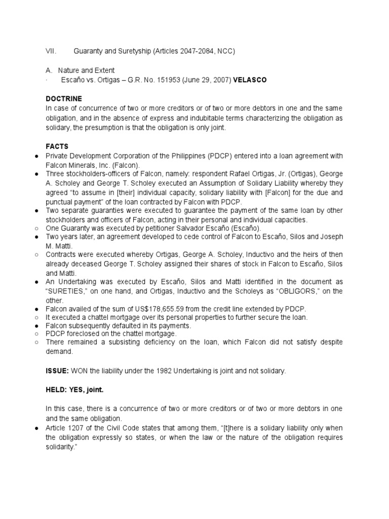 Guaranty and Suretyship Explained | PDF | Guarantee | Surety Bond