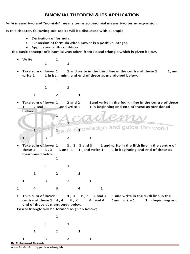 binomial-expansion-deriving-formulas-and-applications-through-pascal-s