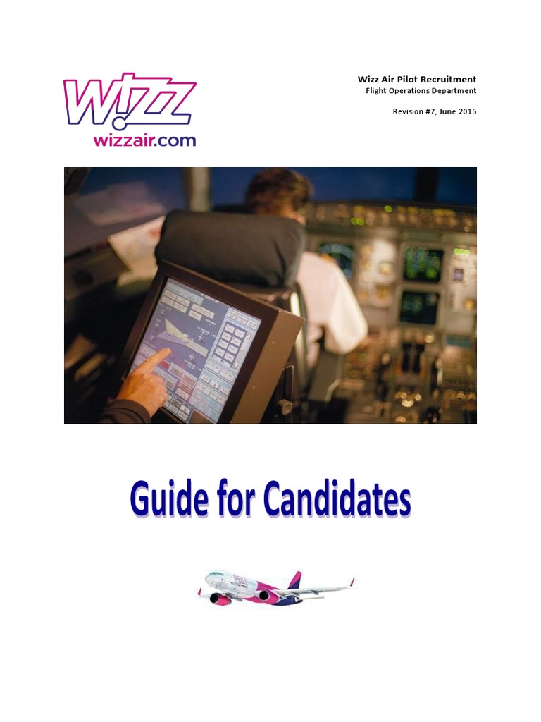 Wizz Air Recruitment Guide | PDF | Cockpit | Aerospace