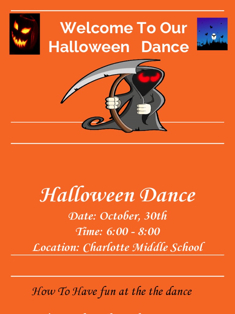 Charlotte Middle School Halloween Dance | PDF