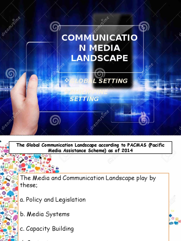 Communication Media Landscape | PDF | Television Network | Broadcasting