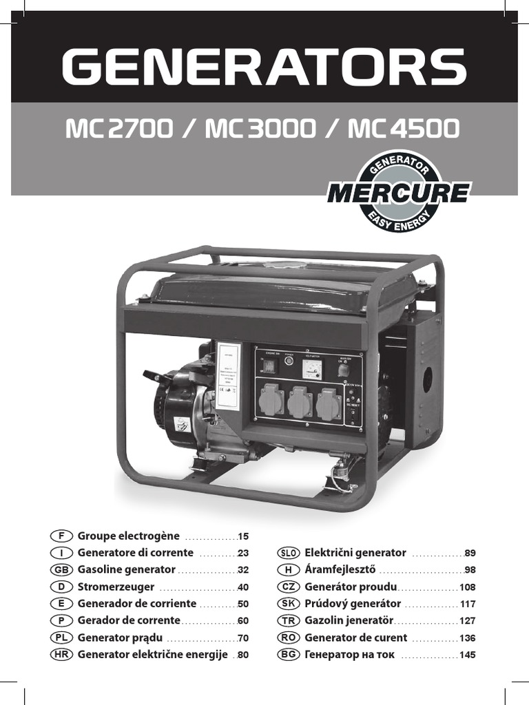 Mc2700 Mc3000 Mc4500 Mercure | PDF