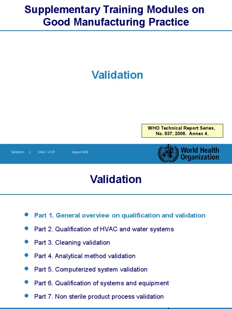 Validation Part1 | PDF | Verification And Validation | Calibration