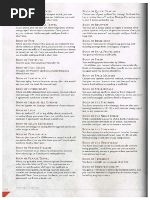 Dnd 5e Epic Boon Dmg Page - hngood