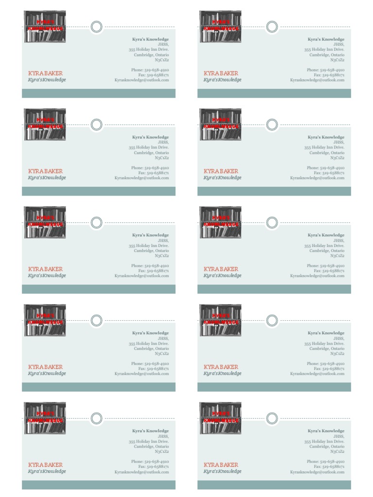 Business Card | PDF
