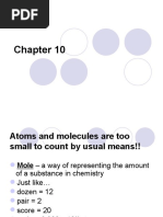 The Mole Cheat Sheet! | PDF | Mole (Unit) | Physical Chemistry