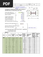 Design of Base Plate by Eurocode | PDF | Strength Of Materials | Column