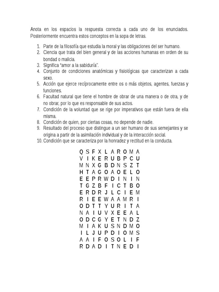 Actividad 1 - Qué Tanto Sé | PDF