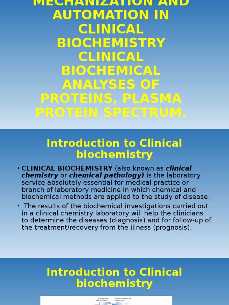 Introduction to Clinical biochemistry - Slides | Alanine Transaminase ...