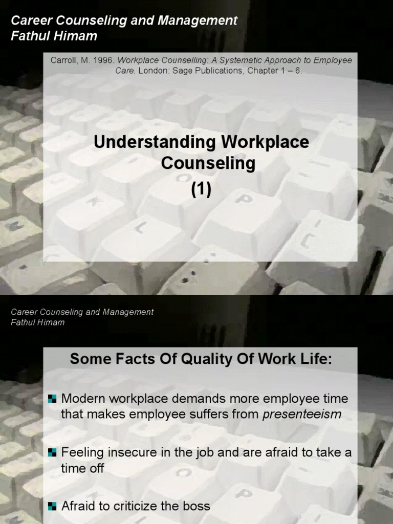 Understanding Workplace Counseling Models | PDF | School Counselor ...