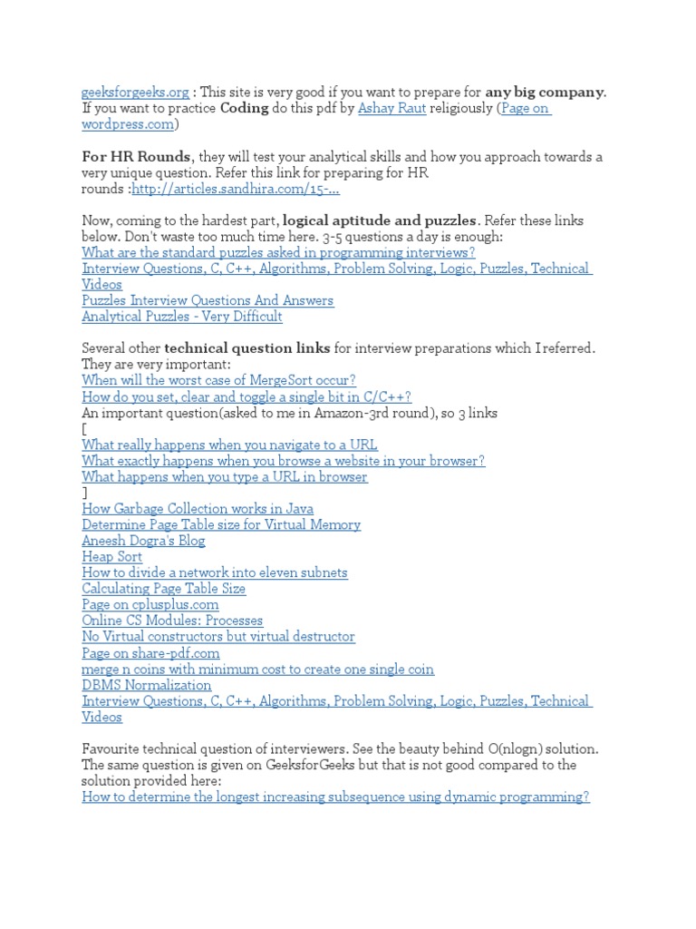 For HR Rounds, They Will Test Your Analytical Skills and How You ...