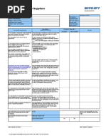 Process Audit VDA 6 3 Checklist | PDF | Business Process | Economies