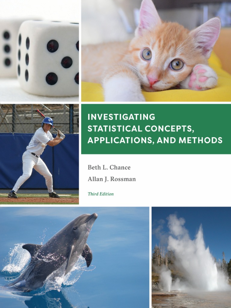 Text: Investigating Statistical Concepts, Applications, and Methods ...