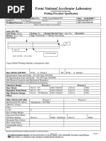 Weld Visual Inspection Report | PDF