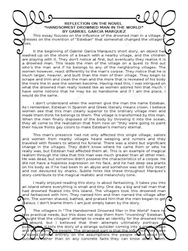 The Handsomest Drowned Man in The World | PDF