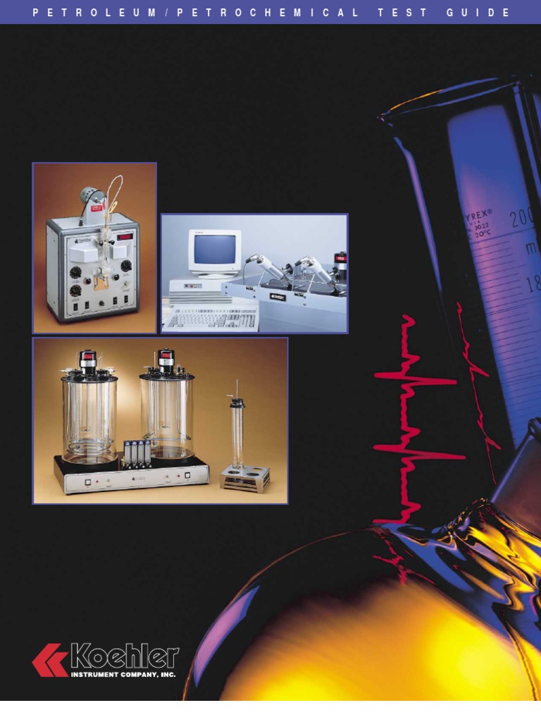 Koehler Test Guide | PDF | Lubricant | Petroleum