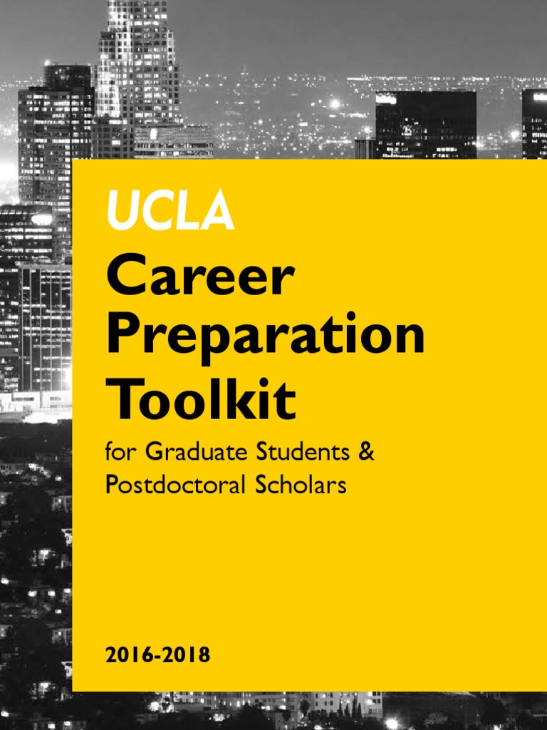 UCLA-Career Preparation Toolkit | PDF | Graduate School | Mentorship