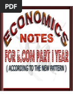 Icom Part 1 Economics | PDF