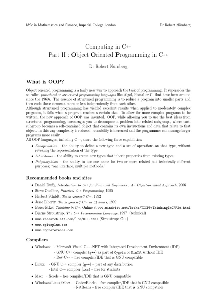 Oopc PDF | PDF
