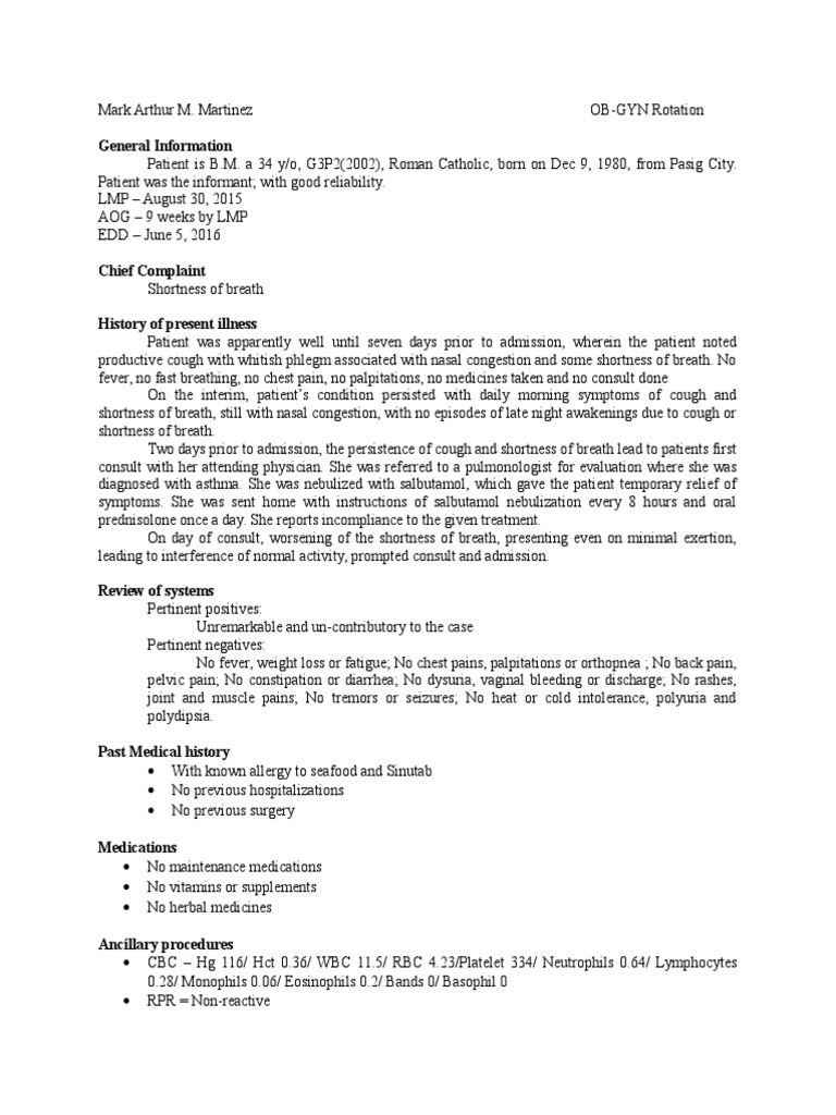 BAIAE in Pregnancy. | Download Free PDF | Asthma | Allergy