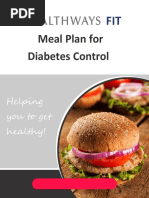 70g Protein Diet Menu Plan | PDF | Lunch | Foods