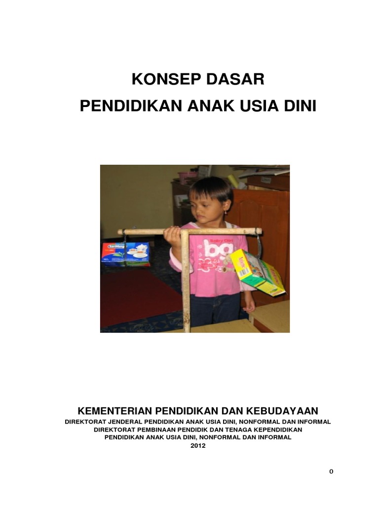 Modul Diklat Dasar 1 Konsep Dasar Paud | PDF