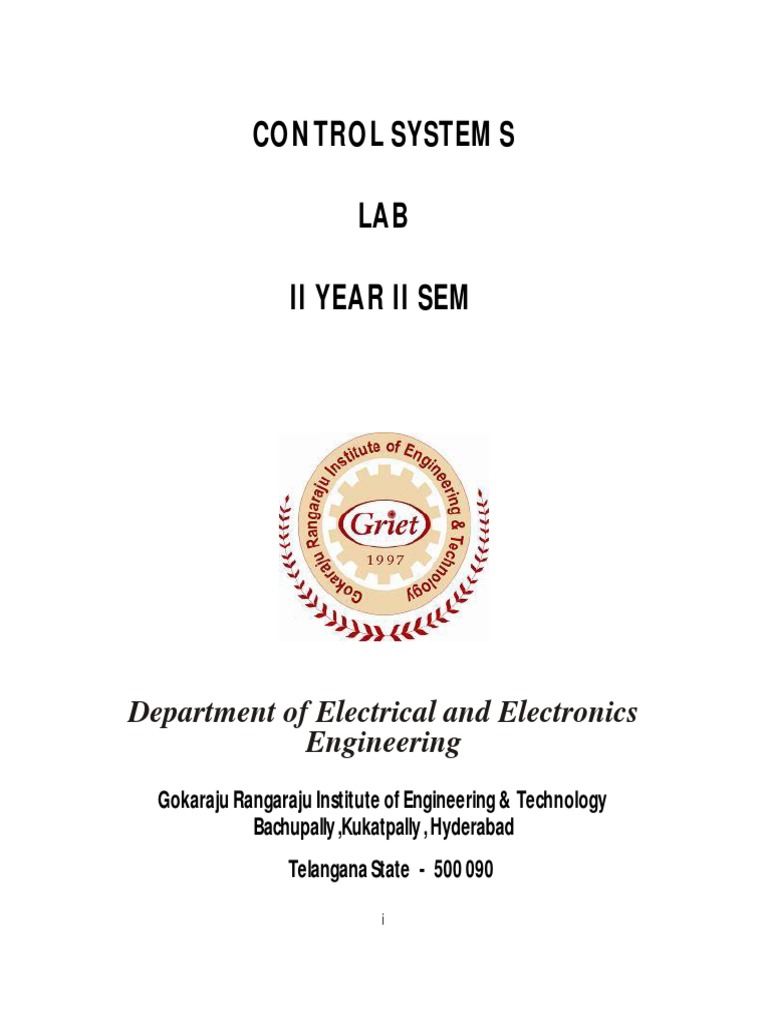 Cs Lab Manualpdf Matlab 