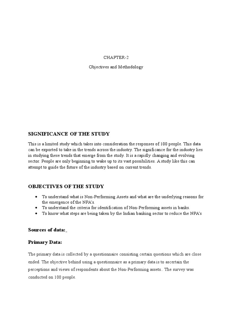 Chapter 2 Npa | PDF | Sampling (Statistics) | Questionnaire