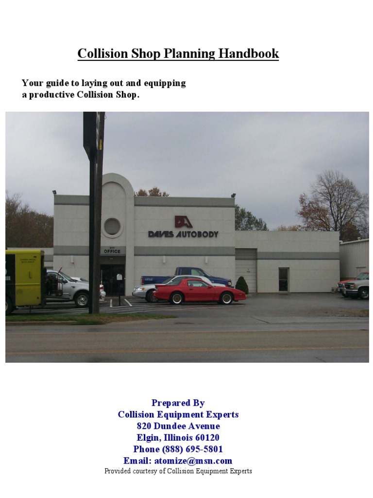 Collision Shop Planning Handbook | PDF | Computers | Technology ...