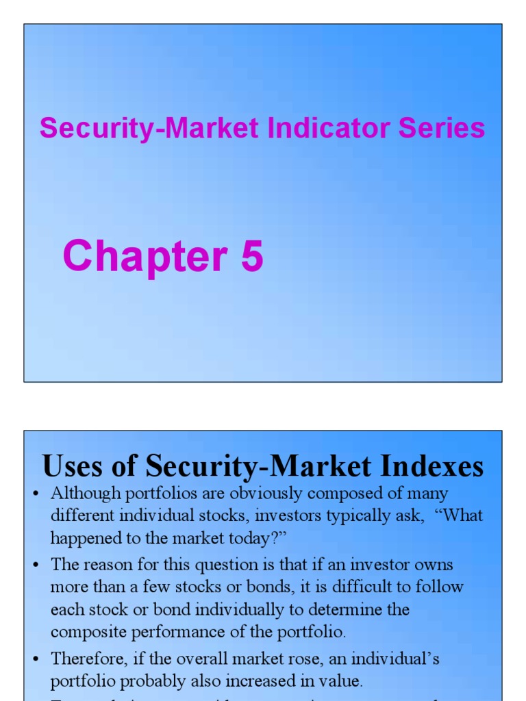 PP05 | PDF | Stock Market Index | Bonds (Finance)