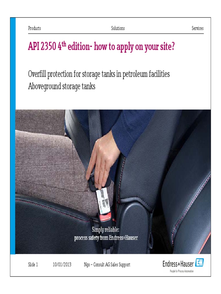 Oil & Gas Safety API 2350 | PDF | Safety | Engineering