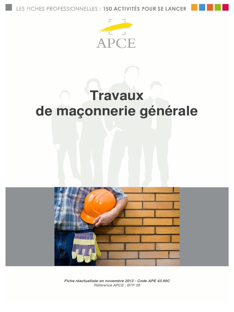 BTP 08 - Travaux de Maconnerie.64511 | PDF | Efficacité énergétique ...