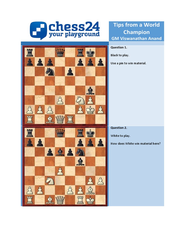 Tips From A World Champion - Puzzles | PDF